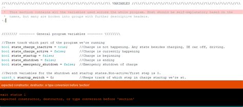 Verifier Throwing Errors With Style Block Comments Programming Arduino Forum