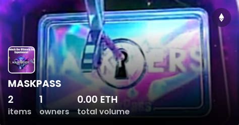 Maskpass Collection Opensea