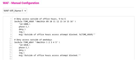 How To Implement Time Based Security And Content Switching Loadbalancer