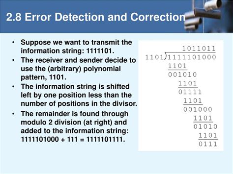Ppt 28 Error Detection And Correction Powerpoint Presentation Free