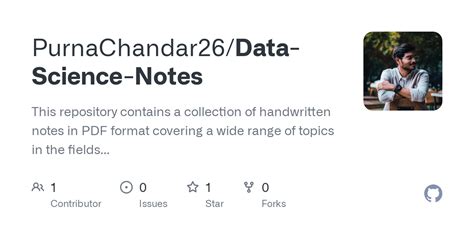 Github Purnachandar Data Science Notes This Repository Contains A