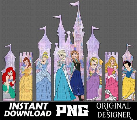 Princess Group Png Princess Group Castle Download Princess Group Shirt Cut File Princess
