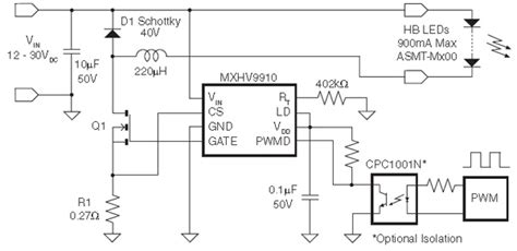 Pwm Led Dimmer Circuit Diagram