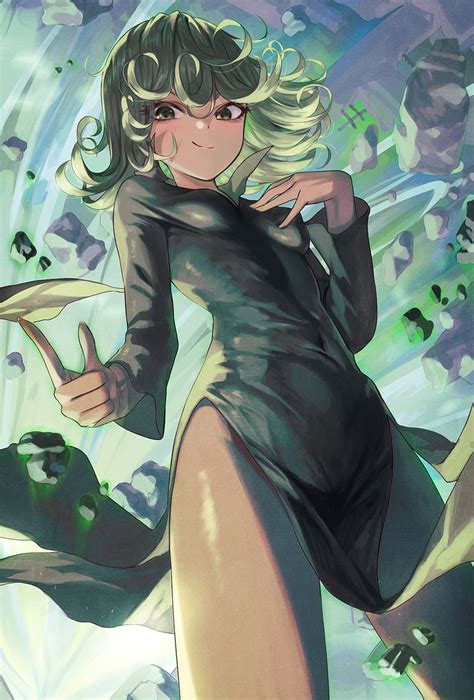 Tatsumaki One Punch Man Drawn By Torriet Danbooru