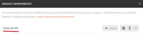 Configuring Postman For Use With The Power Bi Rest Api Dataveld