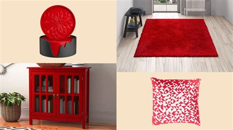 13 Home Decor Finds Thatll Help You Pull Off The ‘pop Of Red Trend