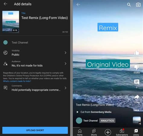 How To Easily Create Youtube Shorts With Youtube Remix Social Media