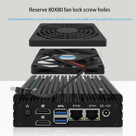 Cwwk X86 P5 Super Mini Router 12th Gen Intel N100 Ddr5 4800mhz Firewall Pc 2x I226 V 2 5g Lan