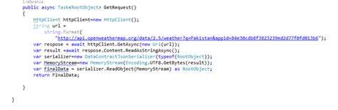 Convert Json To Strongly Typed Object Using Datacontract In C