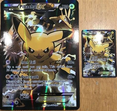 Pikachu Ex Xy Promos 124 Pokemon Card