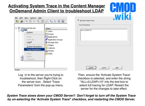 LDAP Error Invalid Credentials CMOD Wiki