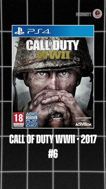 Top 10 Call Of Duty Games With The Best Cover Art Ranked Call Of Duty