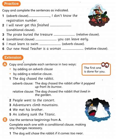 Clauses Exercises For Class 9 Cbse With Answers