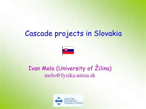 Ppt Cascade Projects In Slovakia Powerpoint Presentation Free Download Id 1475264