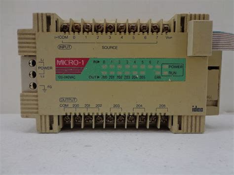 Idec FC1A C1A1E Input Output Module PLC Surplus Supply LLC