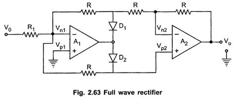 Full Wave Rectifier Circuit Waveform