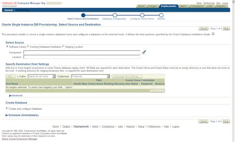 Manage Mass Provisioning Using Oracle Enterprise Manager Grid Control