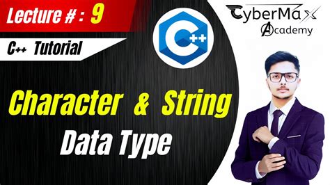 Lec 9 Use Of Char And String Data Type In C Fundamentals Of
