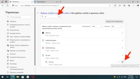 Как очистить кэш и куки сайта в браузере