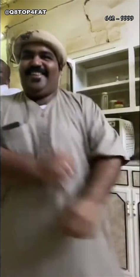 Arab Chubby Man Dancing