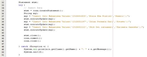 Tutorial Mengoneksikan Program Java Ke Database Sqlite Manager Ksatria Pengelana