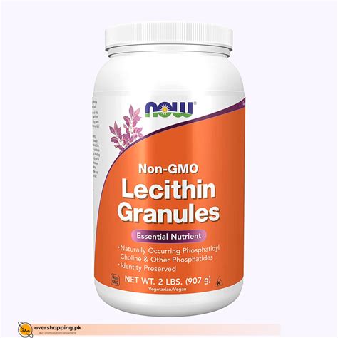 Now Supplements Lecithin 1200 Mg With Naturally Occurring Phosphatidyl