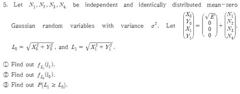 Solved Let N1 N2 N3 N4 Be Independent And