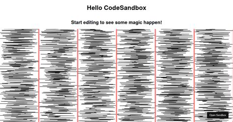 Canvas Infinite 4 Binary Search Forked Codesandbox