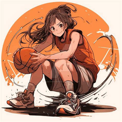 Girl Play Basketball By Wabisabiwonders On Deviantart