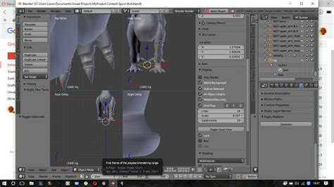 Rigify Issue Animation And Rigging Blender Artists Community