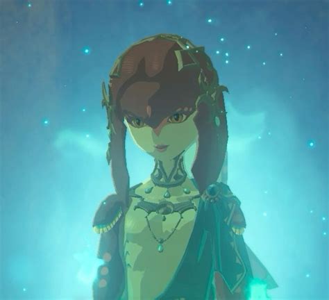 Mipha Icon Twilight Princess Breath Of The Wild Mipha Botw