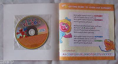 New Set Of 4 Sesame Street Elmo Sing Along Books And Cds 80 Songs Nursery