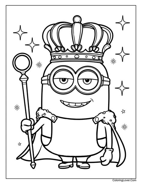 Bob The Minion Coloring Pages Unleash Your Creativity With 100