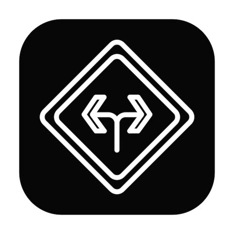 Premium Vector Two Way Vector Illustration