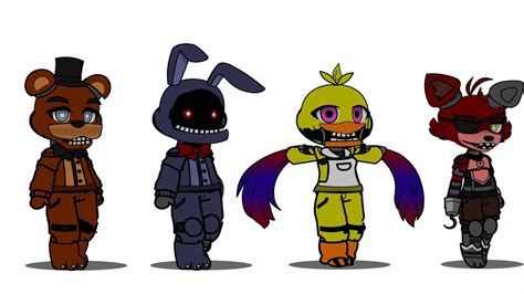 Fnaf Withereds As Humans In Gacha Club Fnaf Characters Fnaf My Xxx Hot Girl
