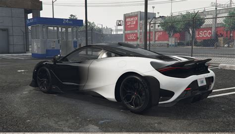 Livery For Mclaren 765lt Two Tone Fade Wrap Gta5