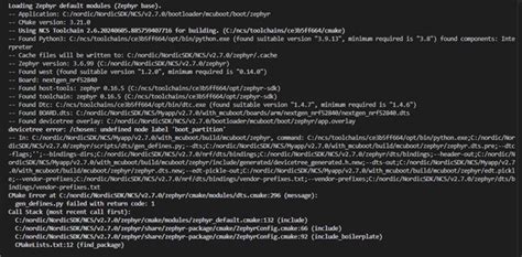 Mcuboot Working On A Custom Board On Version 270 Sdk But The Board Is Not Found Nordic Q