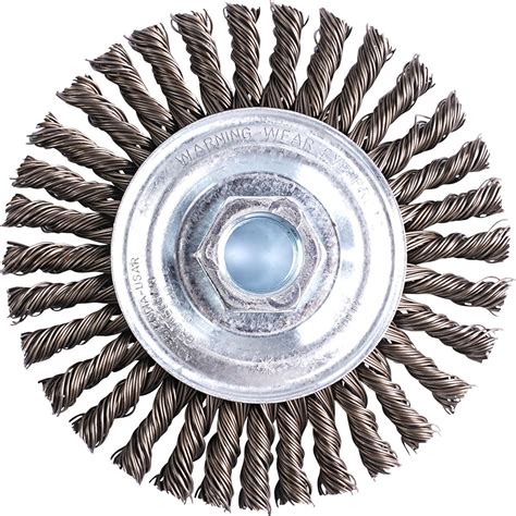 Stringer Wire Wheel 4 Dia 020 Wire Dia 58 11 Arbor Lawson