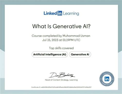 Muhammad Usman On Linkedin Generativeai Artificialintelligence