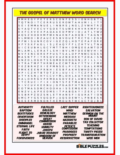 Ultimate Bible Word Search Puzzles Explore Stories And Characters