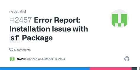 Error Report Installation Issue With Sf Package Issue R Spatial Sf GitHub