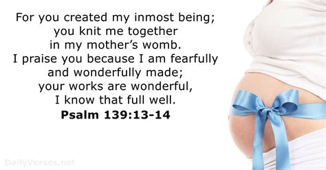 Psalm 139 13 14 Bible Verse