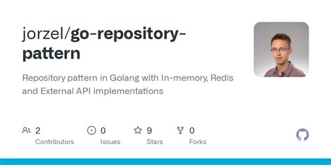 github jorzel go repository pattern repository pattern in golang with in memory redis and