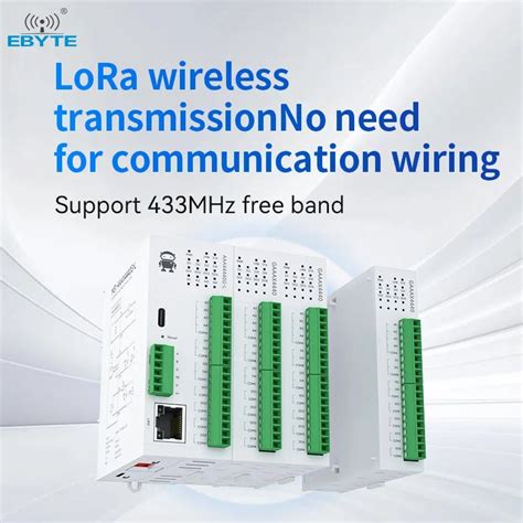 Ebyte M31 Xaxx0800g L Modbus Rtu Command Control Rj45 Rs485 Interface Host 8ai Lora Distributed