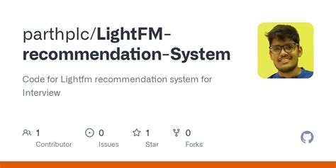 Github Parthplc Lightfm Recommendation System Code For Lightfm Recommendation System For