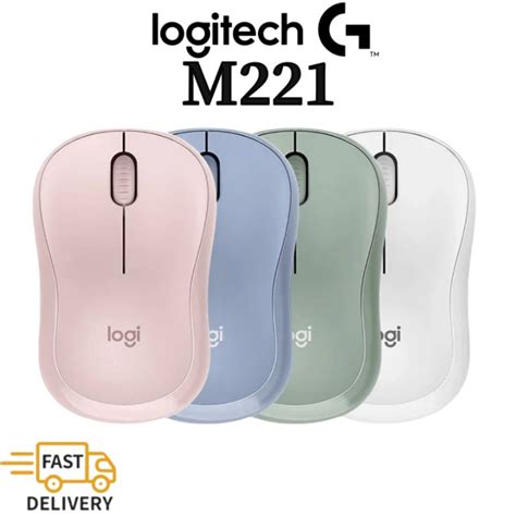 Logitech M221 Mini Wireless Silent Mouse 2 4ghz Gaming Mouse 1000dpi Optical Office Home Mouse