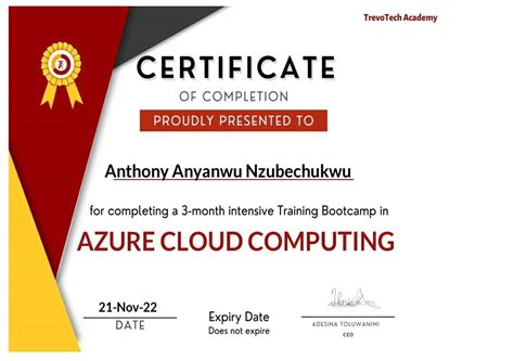 Dr Tony Anyanwu Webblenz On Linkedin Upskilling Cloudcomputing Microsoft Azurecloud