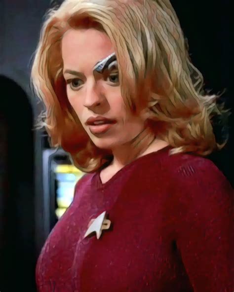 Star Trek On Instagram Seven Of Nine Loved When Jeri Got To Let