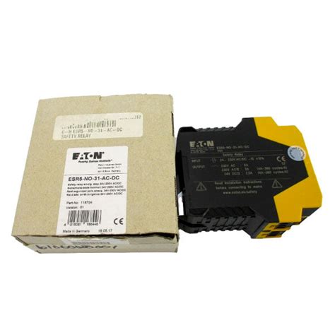 Eaton Esr5 No 31 Ac Dc 118704 24 230vacdc 6a Nsmp Mro Global Solutions