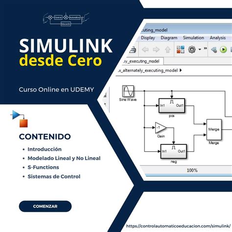 Simulink Desde Cero Control Automático Educación